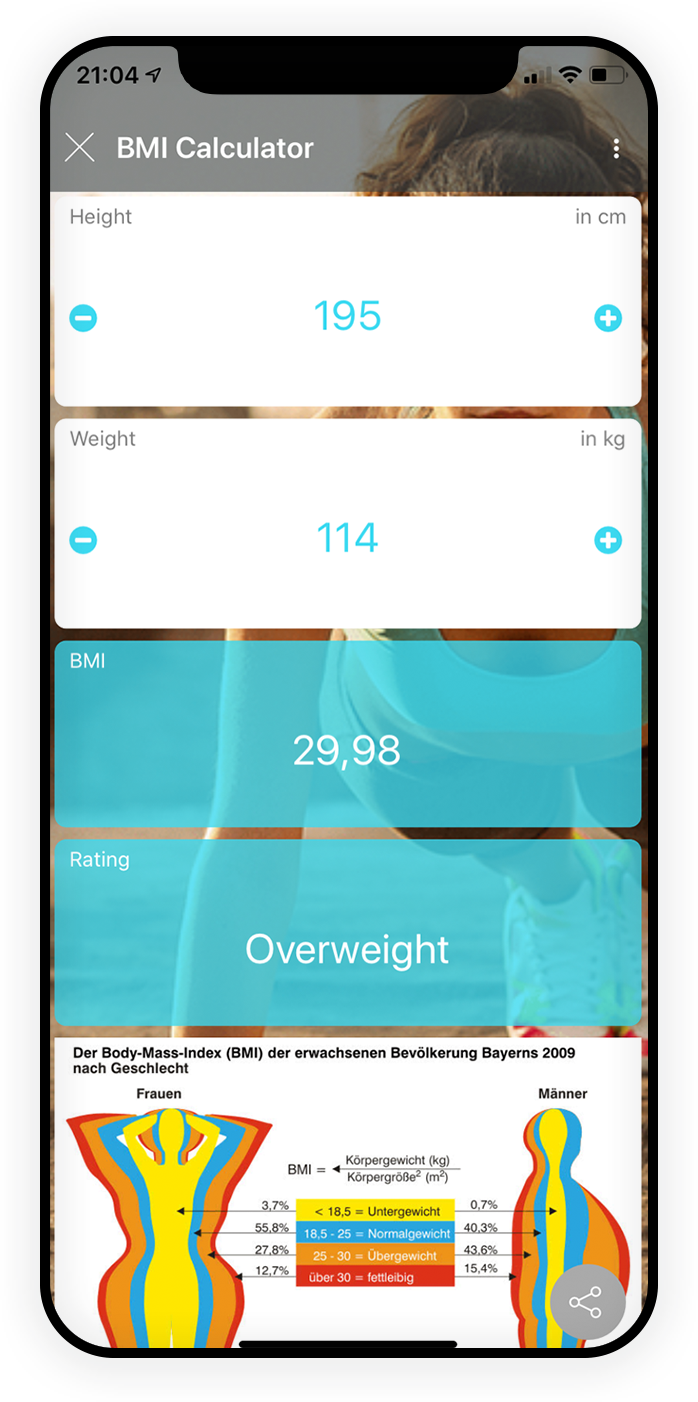 BMI Calculator App - Open as App