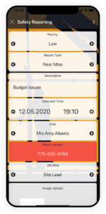 Safety Reporting App - Open as App